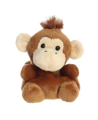 Aurora Mini Boomer Monkey Palm Pals Adorable Plush Toy Brown 5" - Macy's