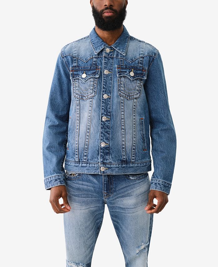 True Religion Men's Rope Stitch Logo Jimmy Jacket - Macy's