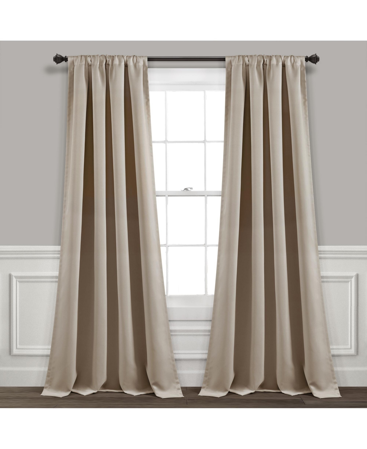 Click here for Lush Decor Insulated Rod Pocket Blackout Window Cu... prices
