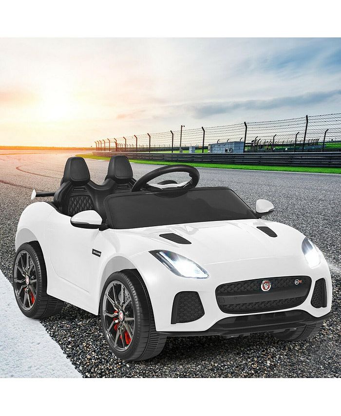 Slickblue 12V Jaguar F-Type SVR Licensed Kids Ride On Car - Macy's