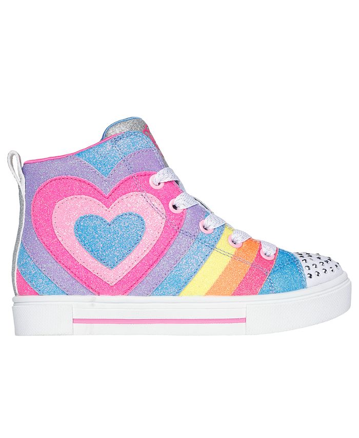 Skechers Little Girl's Twinkle Toes: Twinkle Hearts - Heart Pop Light ...