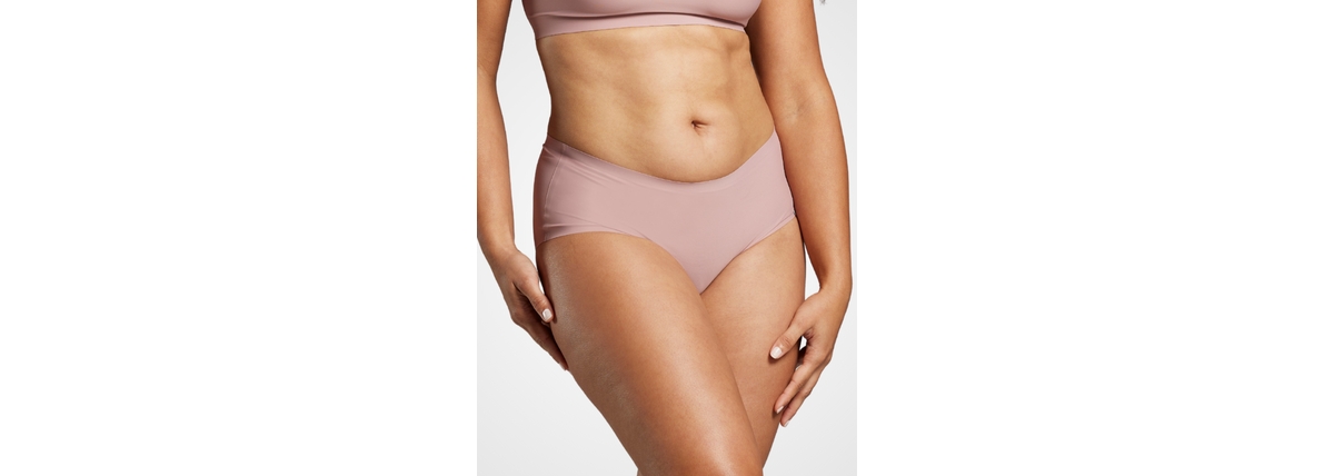 Click here for Siella Womens Invisible Hipster - Dusty rose prices