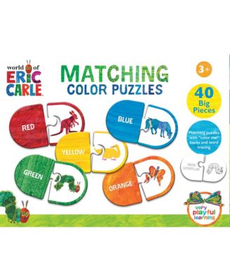 MasterPieces Puzzles MasterPieces Eric Carle - Matching Color Jigsaw ...