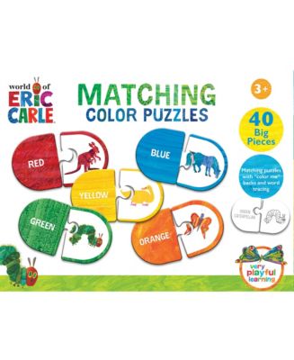 MasterPieces Puzzles MasterPieces Eric Carle - Matching Color Jigsaw ...