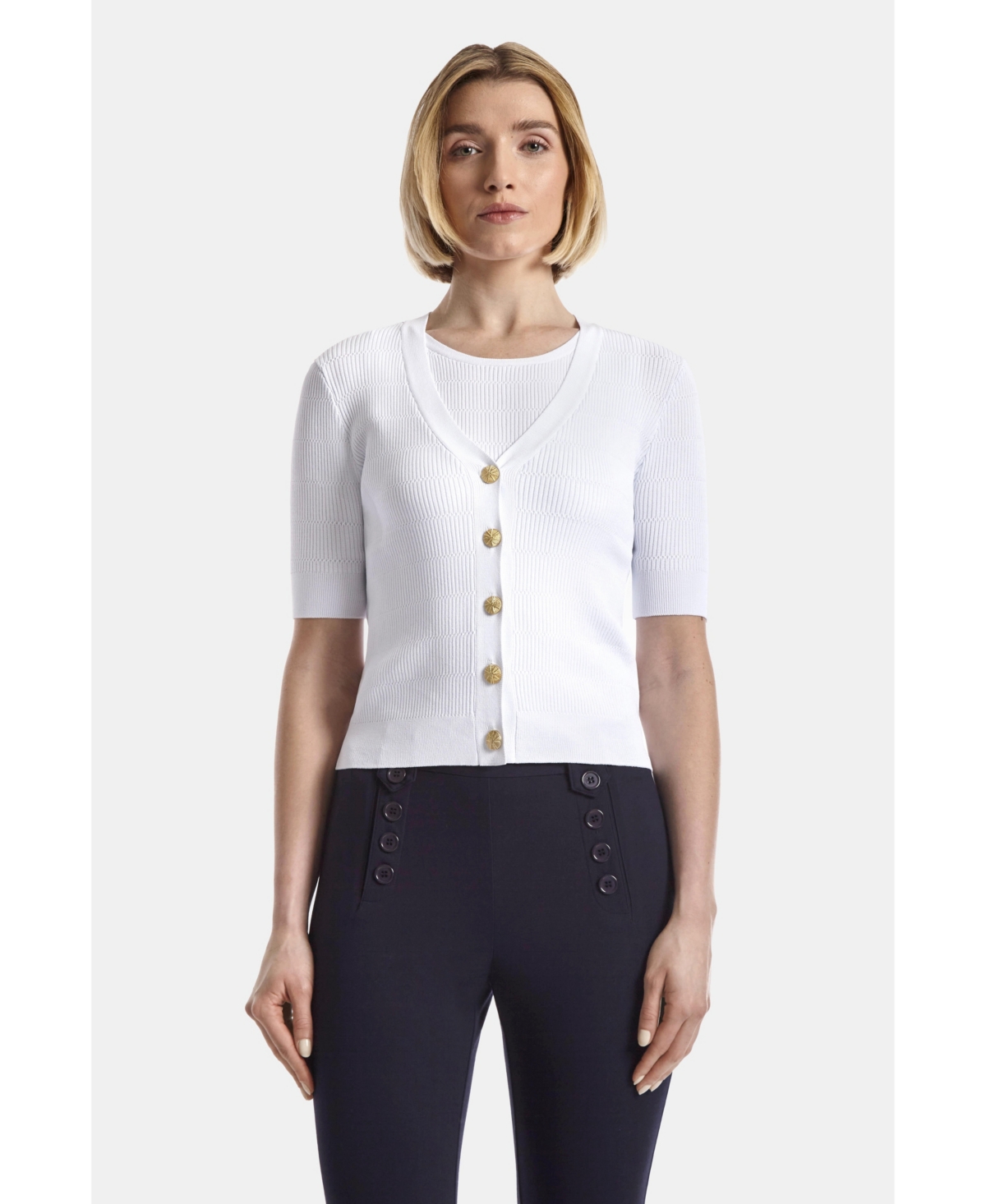 Click here for Capsule 121 Womens The Worship Sweater - White prices