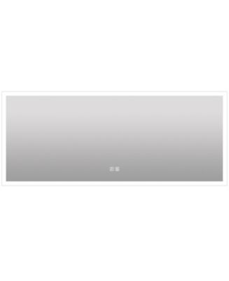 Homlux Rectangular Frosted Edge LED Mirror - Macy's