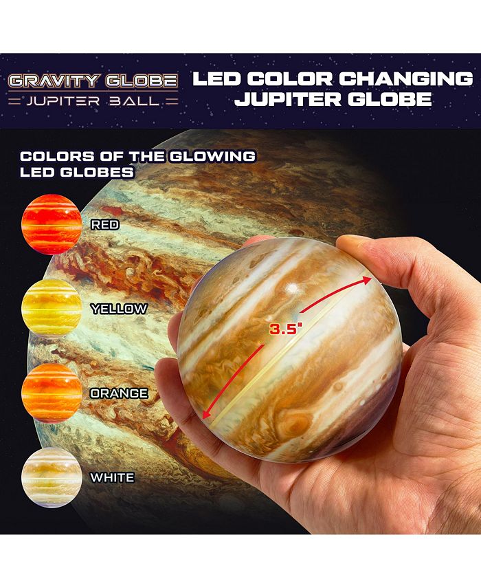 USA Toyz Gravity Globe Jupiter Ball(Jupiter Ball Only) - Macy's
