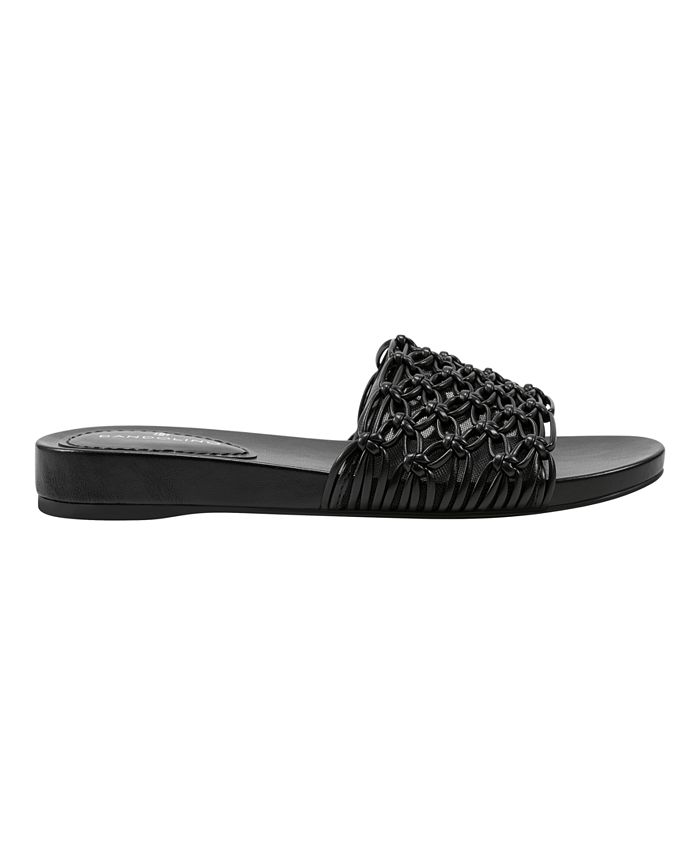 Bandolino Women's Melly Knotted Upper Flat Slide Sandals - Macy's