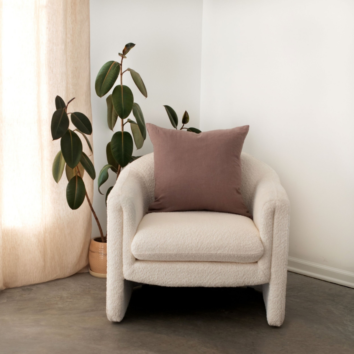 Click here for 20" x 20" French Linen Pillow with Remov... prices