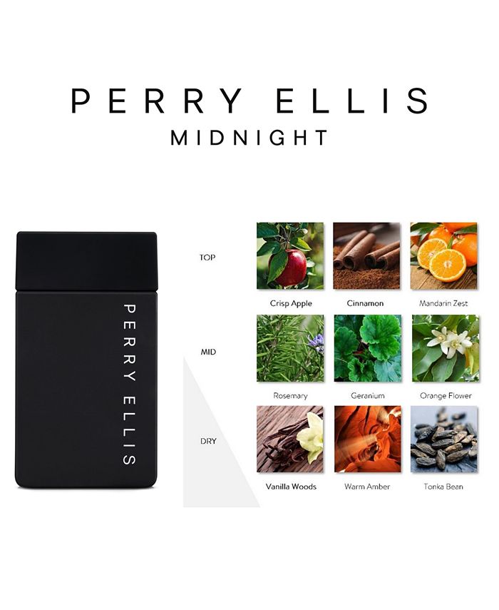Perry Ellis Men's 4-Pc. Midnight Eau de Toilette Gift Set - Macy's