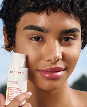 Clarins UV Plus Anti-Pollution Tinted Face Sunscreen SPF 50 - Macy's