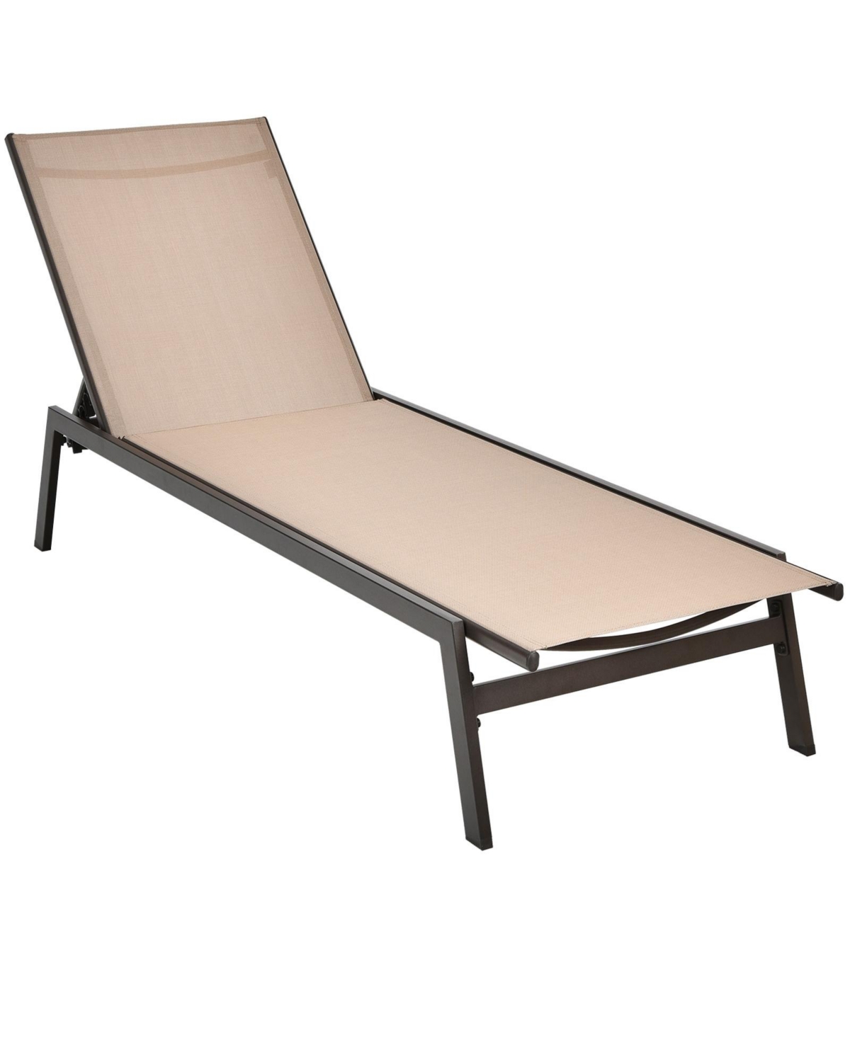 Click here for Slickblue Outdoor Reclining Chaise Lounge Chair wi... prices