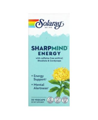 Solaray SharpMind Energy - 30 Vegcaps - Macy's