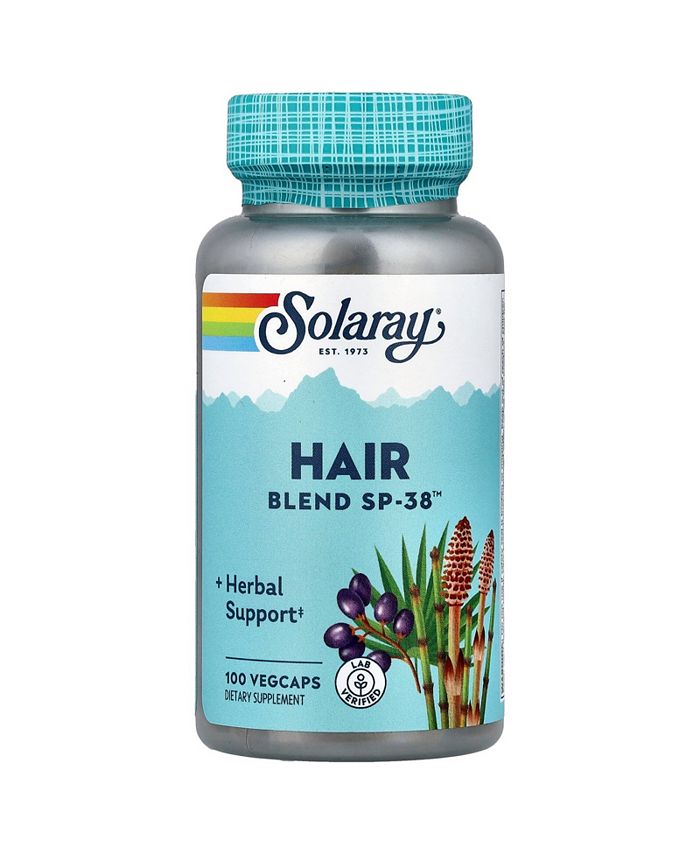 Solaray Hair Blend SP-38 - 100 VegCaps - Macy's