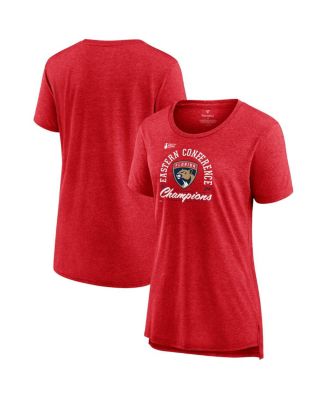 Fanatics Women's Heather Red Florida Panthers 2024 Eastern Conference ...