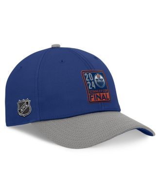 Fanatics Men's Royal/Gray Edmonton Oilers 2024 Western Conference ...