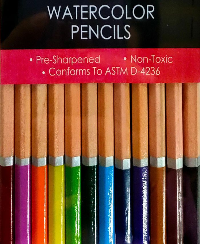 Montrose Colors Duomo 48 Piece Premium Watercolor Pencils - Macy's