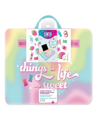 Make It Real 3C4G Life Is Sweet Lap Desk Sticker Set - Macy's
