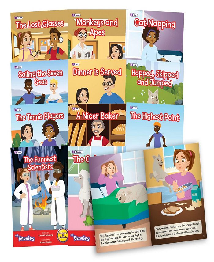 Junior Learning Beanstalk Books The Beanies Hi-Lo Diversity Decodables ...
