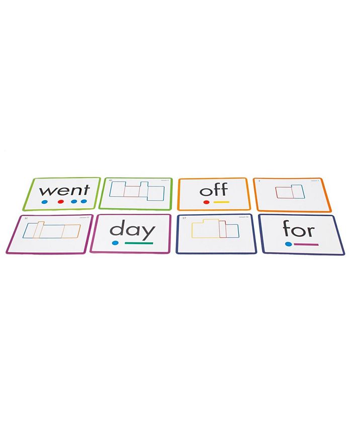Junior Learning Rainbow Phonics Sight Words Word Cards - Macy's