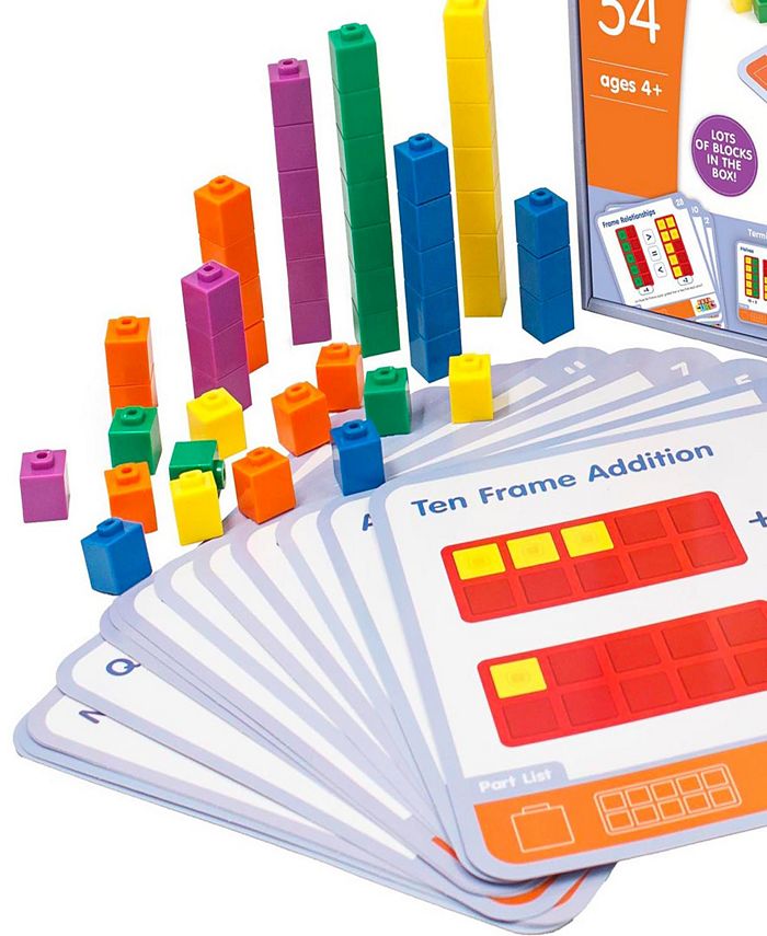 Junior Learning Mathcubes - Ten Frames Activity Set - Macy's