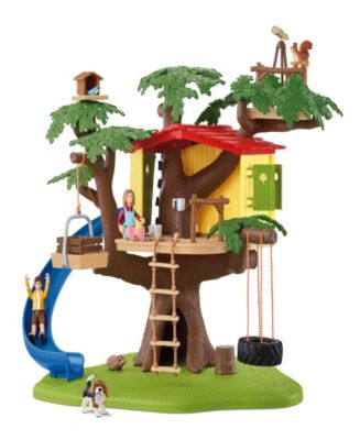Schleich Farm World Adventure Tree House Playset - Macy's