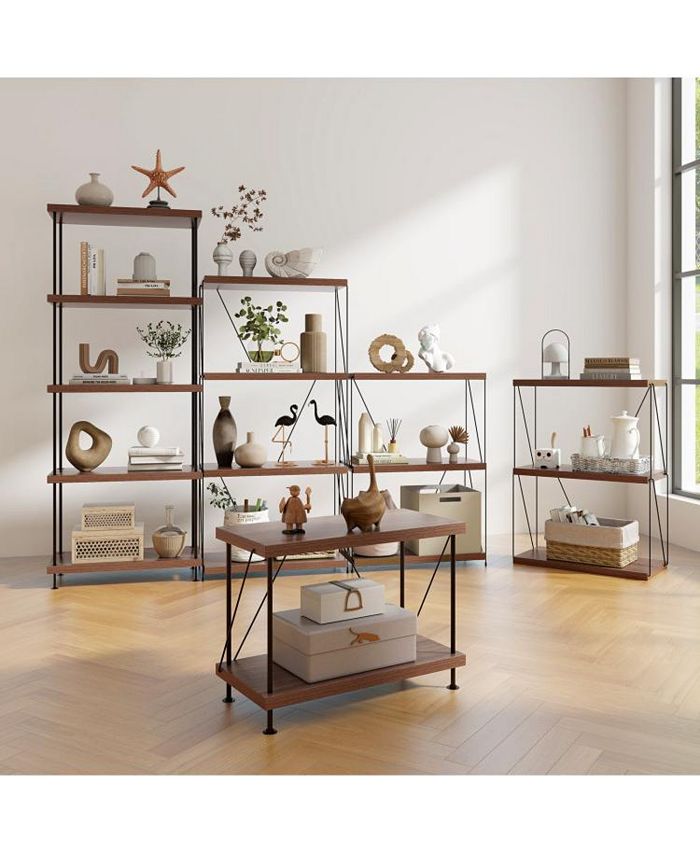 Slickblue Multipurpose Display Rack with Metal Frame-5-Tier - Macy's