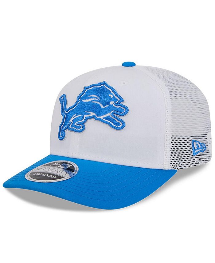 New Era Men's White/Blue Detroit Lions 2024 NFL Training Camp 9SEVENTY ...