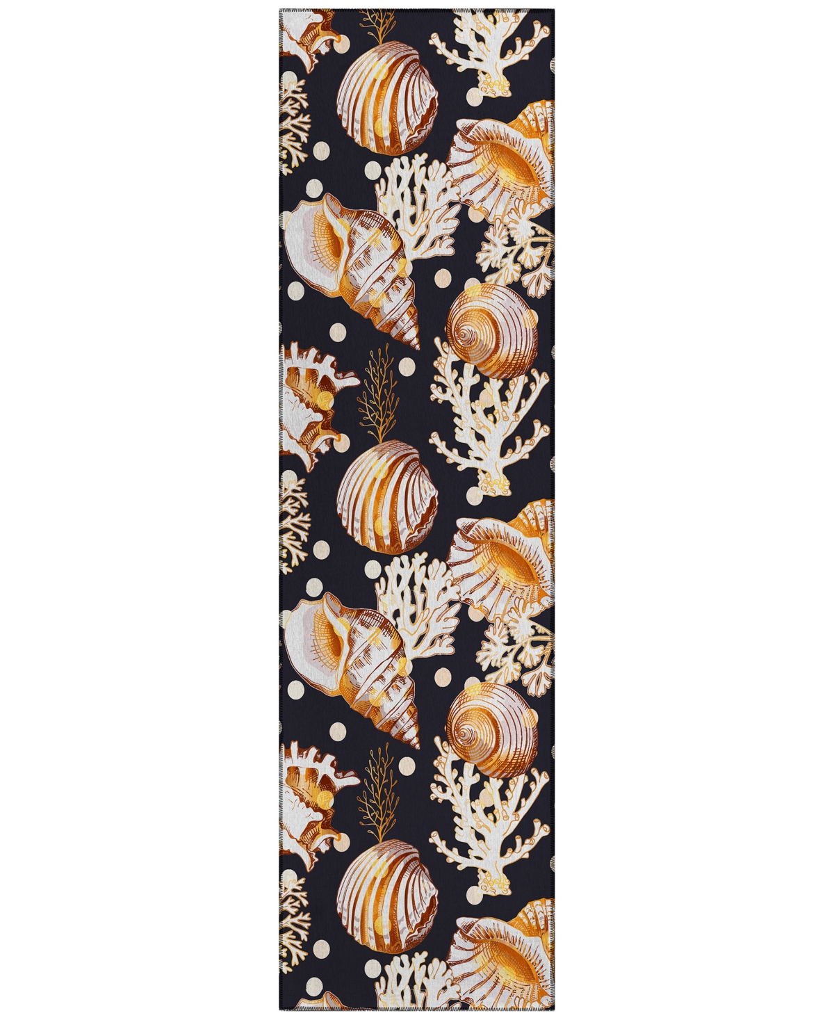 Click here for Dalyn Seabreeze SZ6 23x76 Runner Area Rug - Black prices