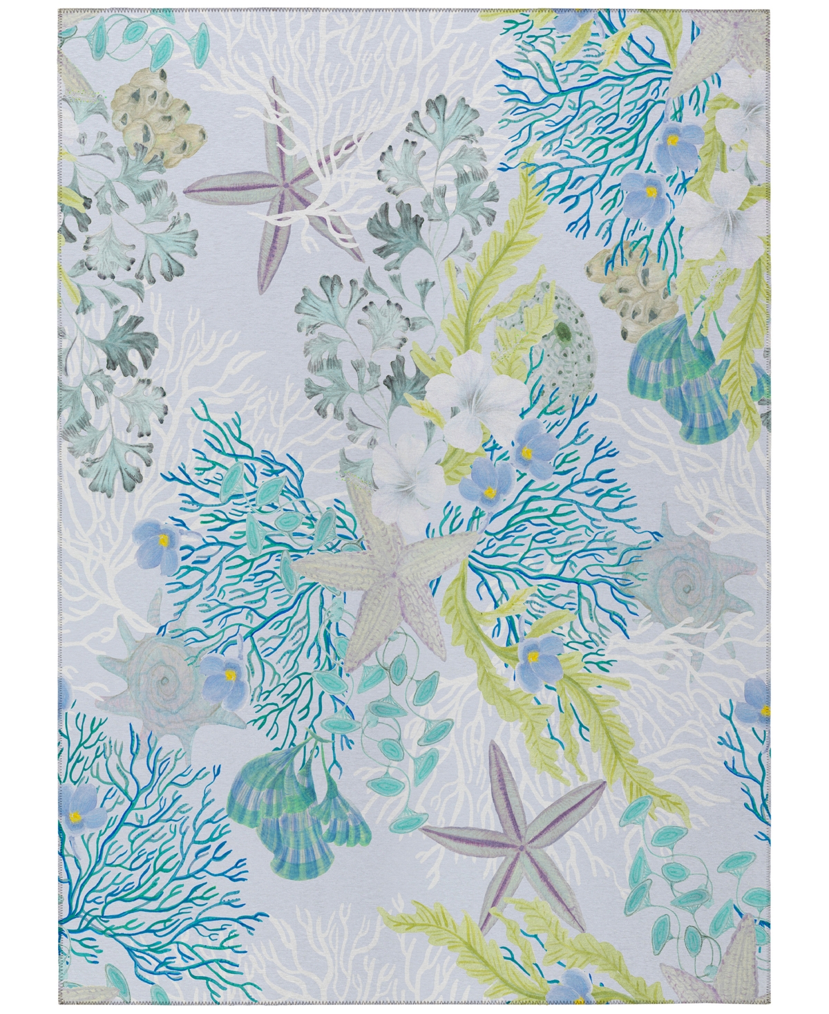 Click here for Dalyn Seabreeze SZ1 10x14 Area Rug - Silver prices
