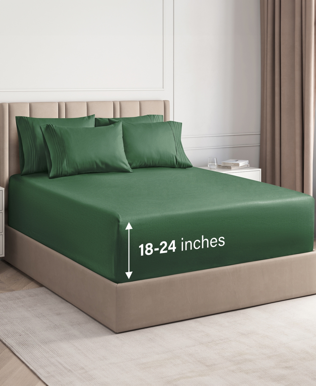 Click here for Microfiber Sheet Set 18" - 24" Inch Extr... prices
