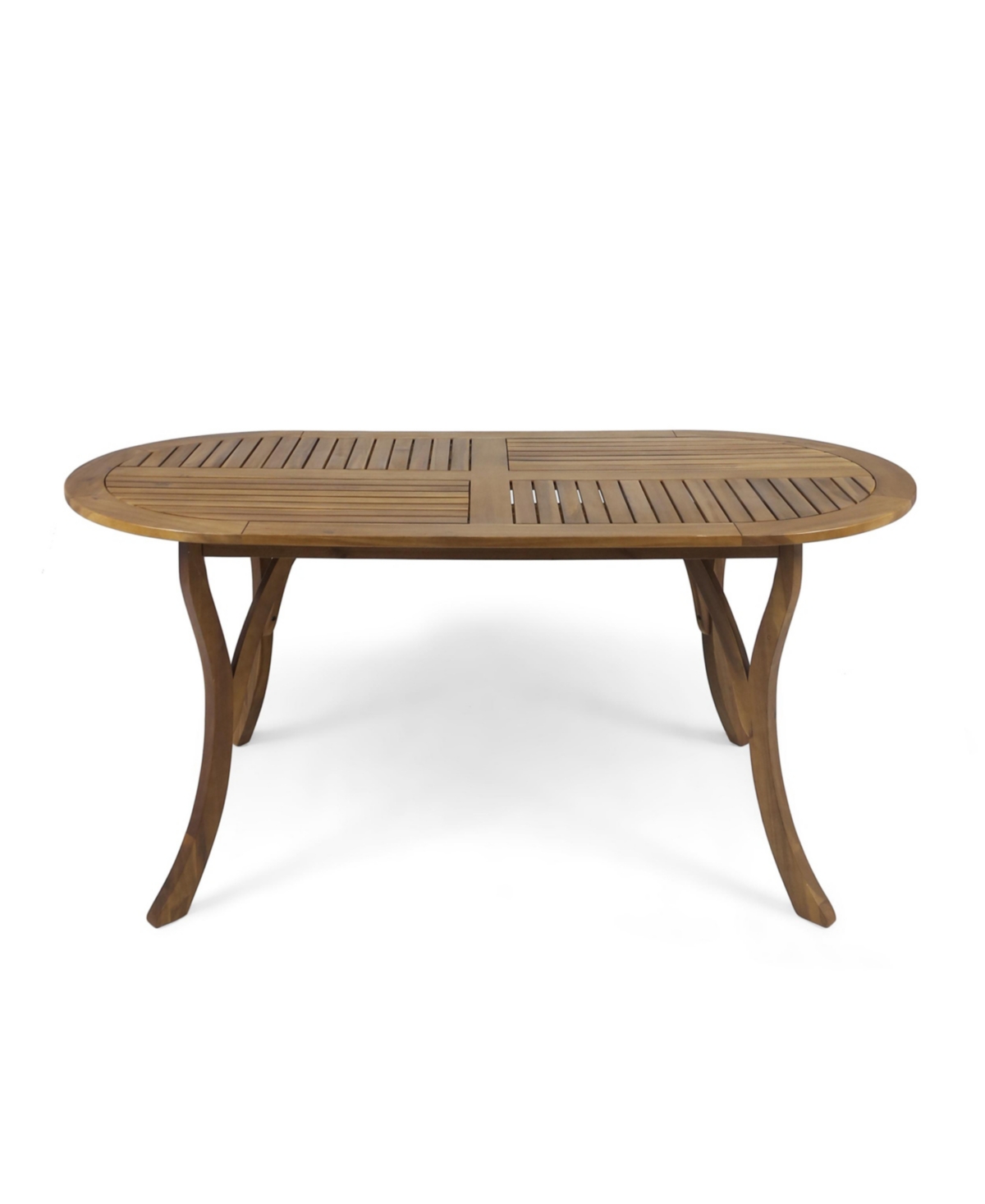 Click here for Streamdale Elegant Oval Acacia Wood Table with Tea... prices