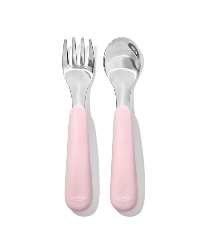OXO Tot On-The-Go 2 Pc Fork and Spoon Set - Macy's