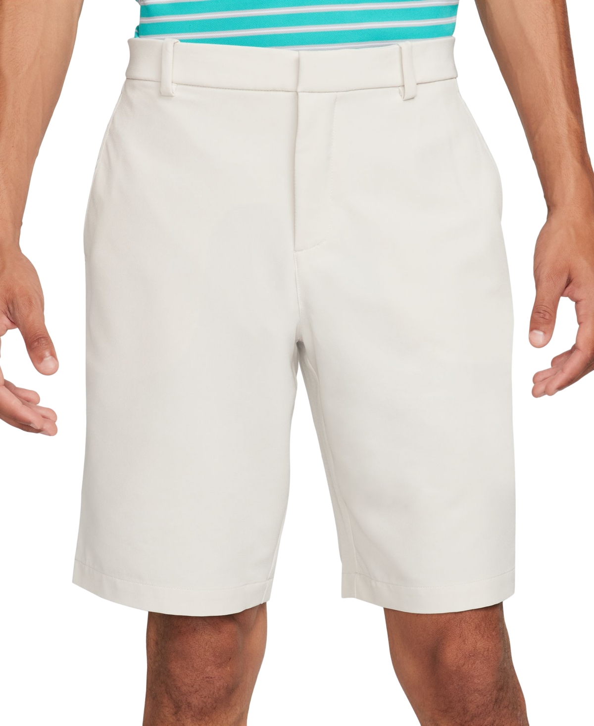 Click here for Nike Mens Dri-fit Hybrid Golf Shorts - Lt Orewood... prices