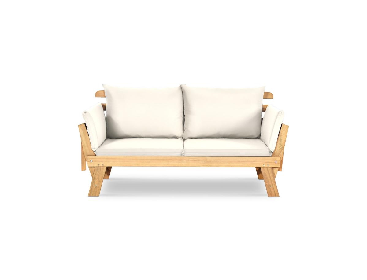 Click here for Slickblue Adjustable Patio Convertible Sofa with T... prices
