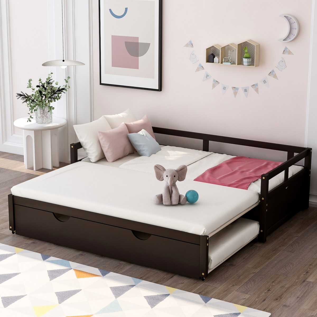 Click here for Streamdale Extending Daybed With Trundle  Wooden D... prices