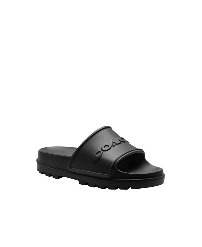 COACH Men's Jesse Rubber Slide - Macy's