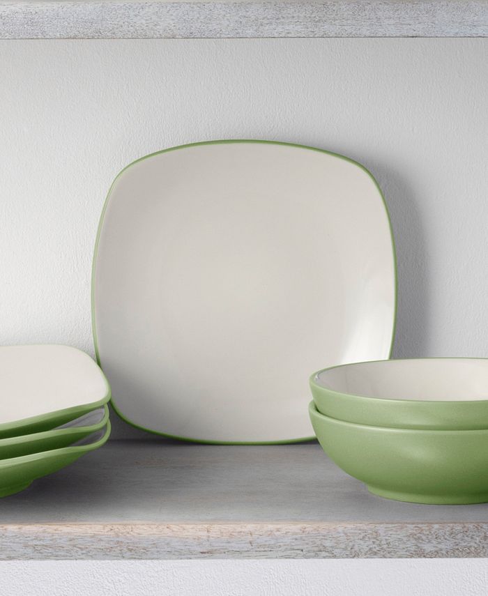 Noritake Colorwave Square Salad Plates, Set of 4 - Macy's
