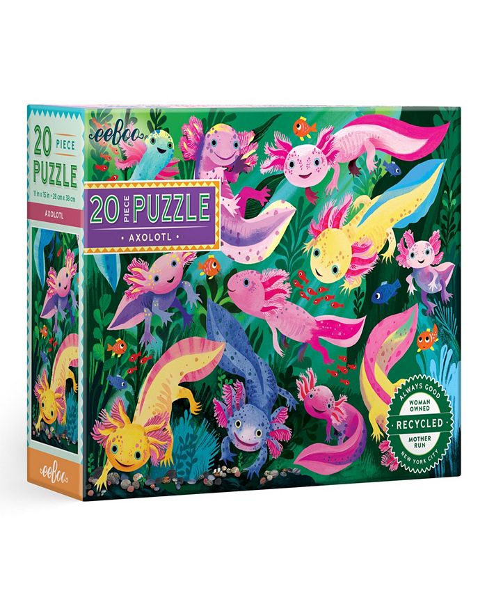 Eeboo Ready to Grow Life on Earth Axolotl Puzzle Set - Macy's