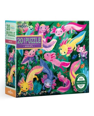 Eeboo Ready to Grow Life on Earth Axolotl Puzzle Set - Macy's