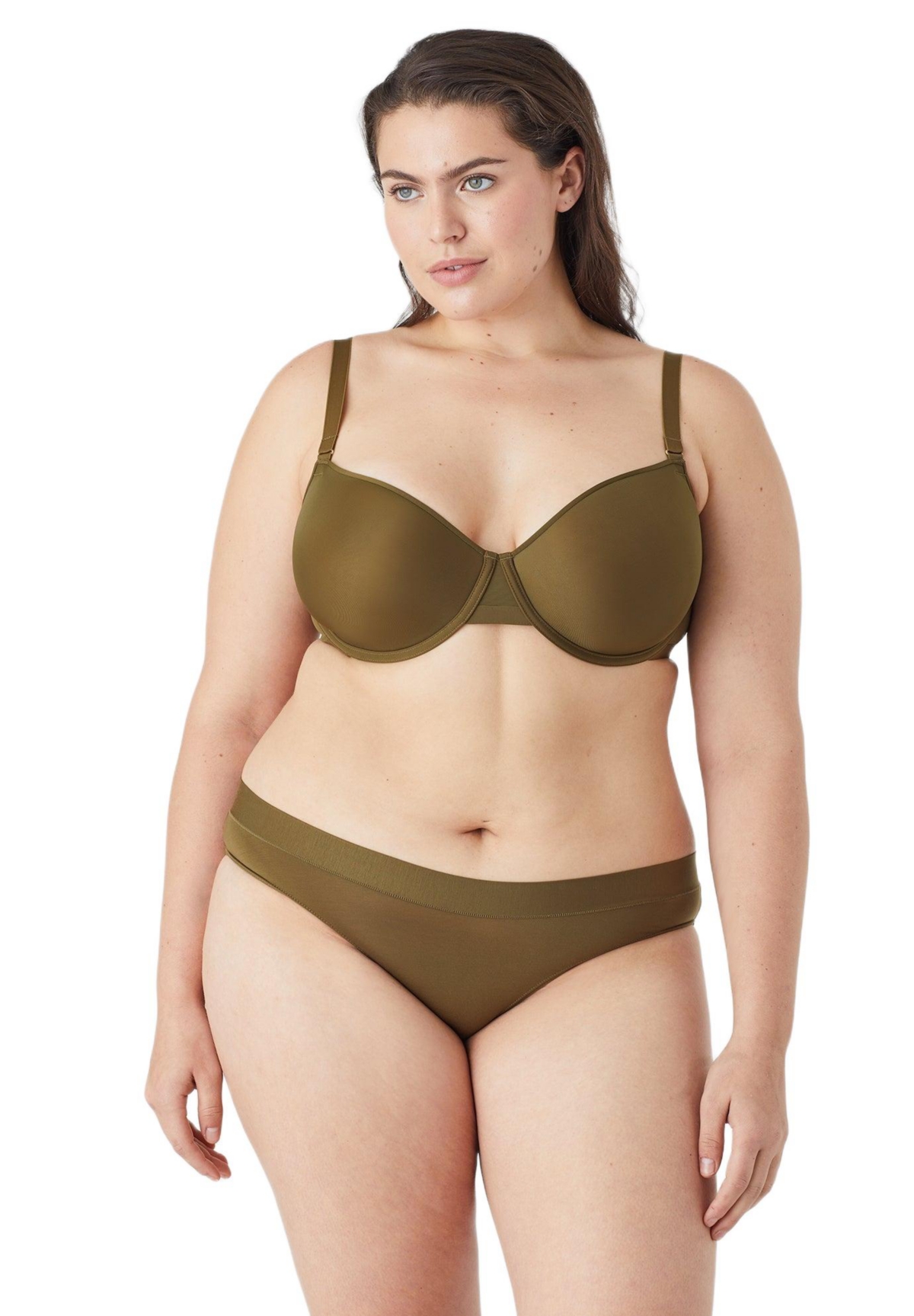 Click here for Cuup Womens The Demi - Spacer - Moss prices