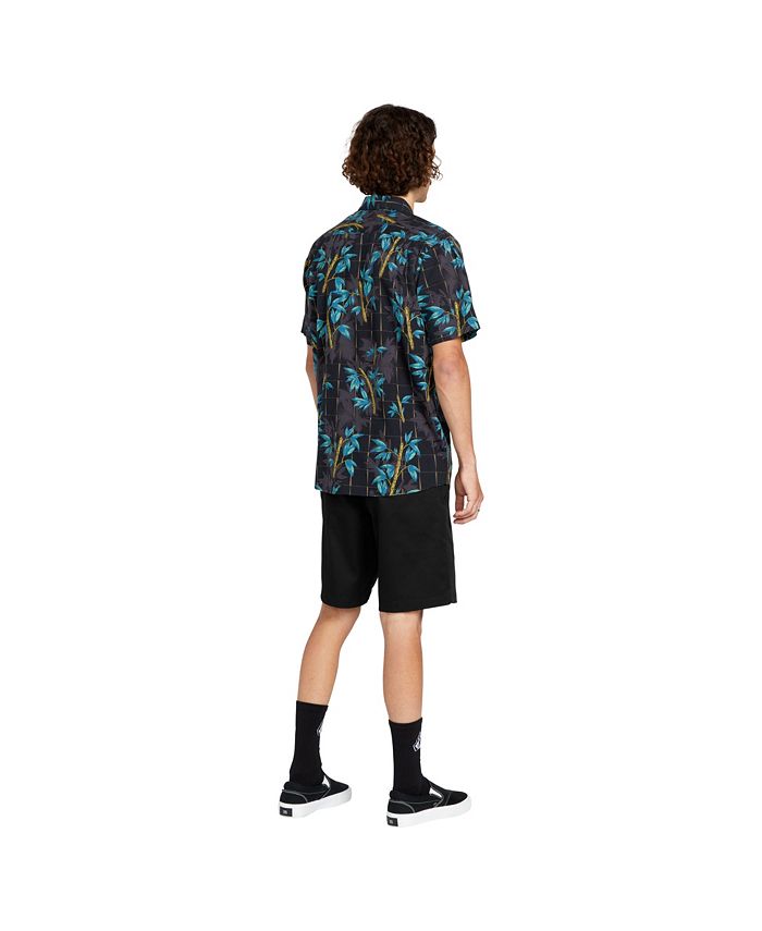 Volcom Bamboozled Floral Short Sleeve Shirt - Macy's