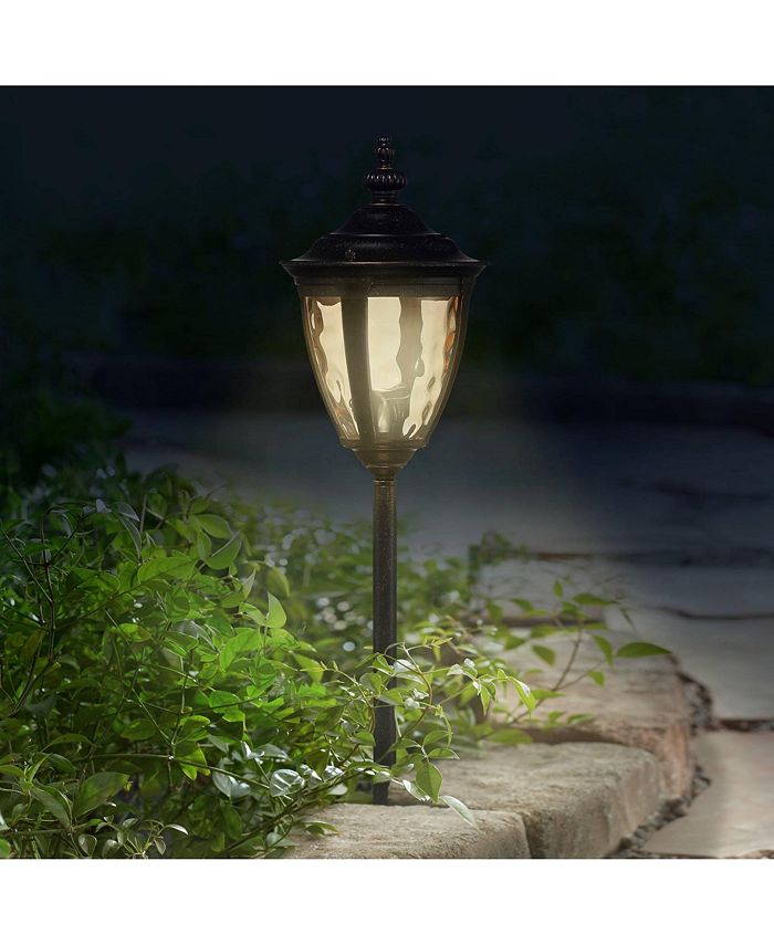 John Timberland Bellagio Collection 22 1/2" High Bronze Landscape LED ...