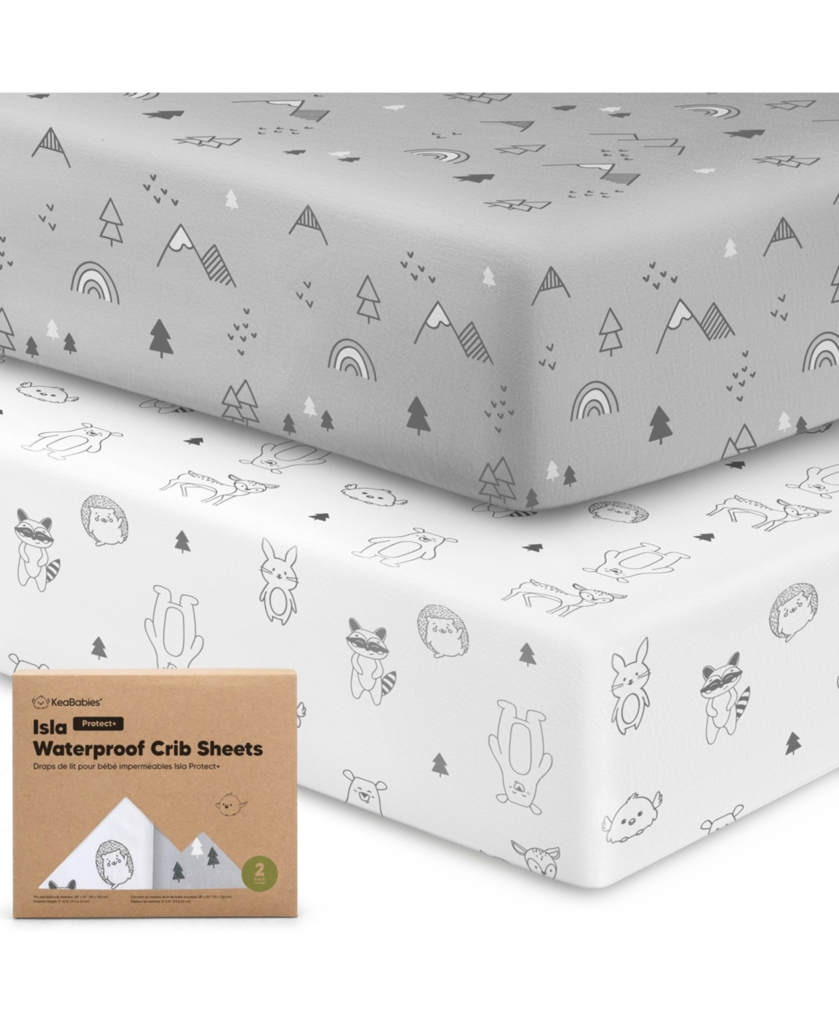 Click here for KeaBabies Waterproof Crib Sheets for Boys  Girls... prices