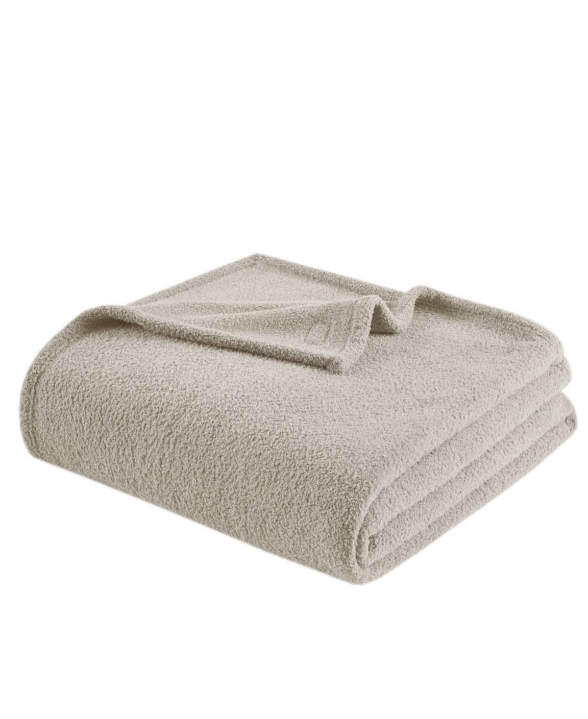 Madison Park Dream Soft Blanket  Twin - Light/pastel Brown