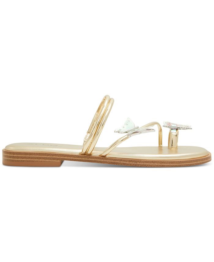ALDO Women's Glasswing Butterfly Strappy Slide Sandals - Macy's