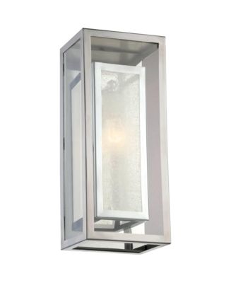 Possini Euro Design Double Box Modern Industrial Outdoor Wall Light ...