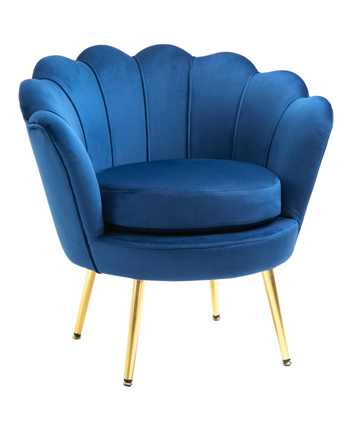 Click here for Homcom Velvet-Touch Fabric Accent Chair/Leisure Cl... prices