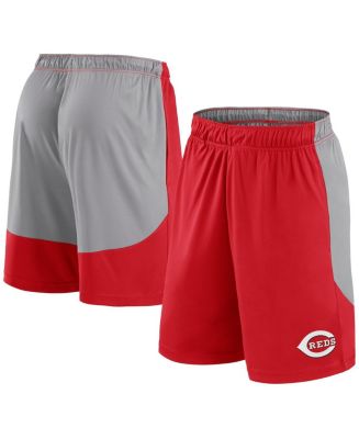 Fanatics Men's Red/Gray Cincinnati Reds Go Hard Shorts - Macy's