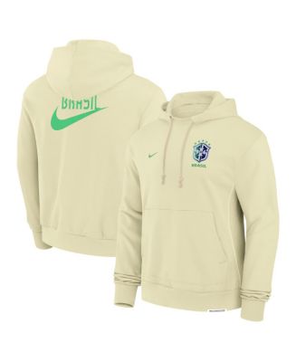 Nike Men's Yellow Brazil National Team Standard Issue Pullover Hoodie ...